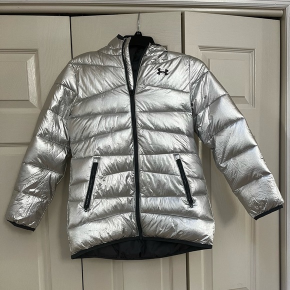 Under Armour | Jackets & Coats | Nwt Under Armour Long Hooded Puffer ...